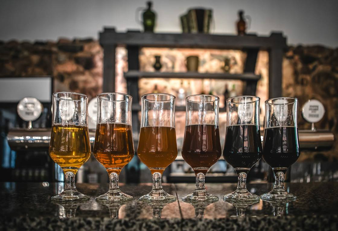 Alaus degustacija „Bubių dvaro" bravore